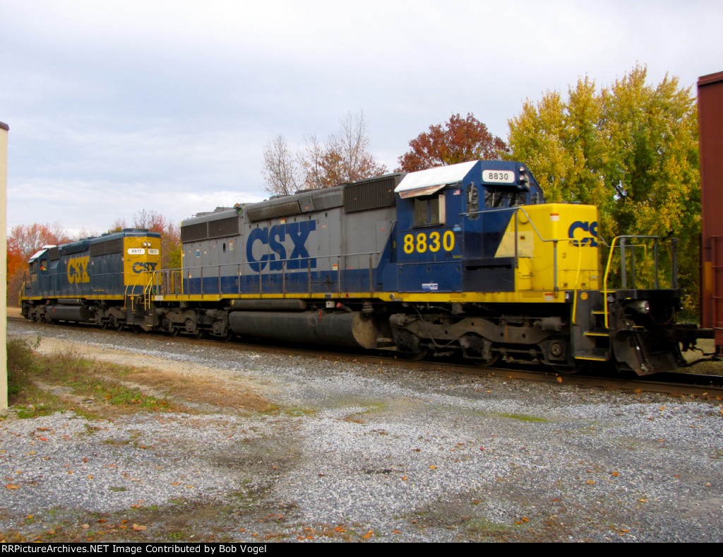 CSX 8830 and 8817